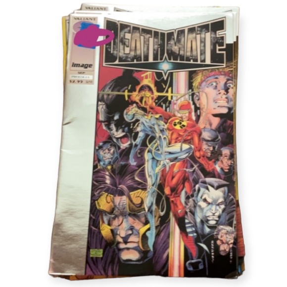 Other | Deathmate Comic Book Silver | Poshmark